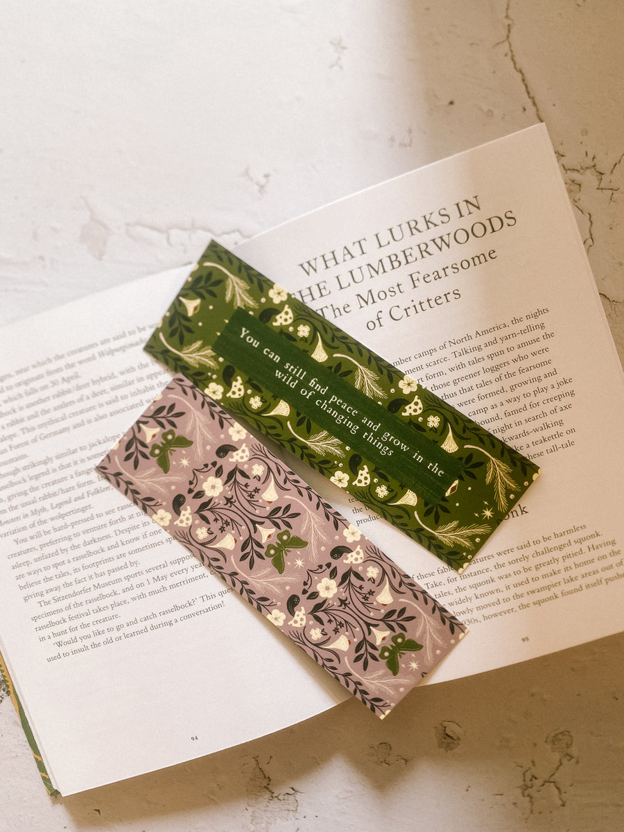 Grow in the Wild Bookmark – Lantern Print Co.