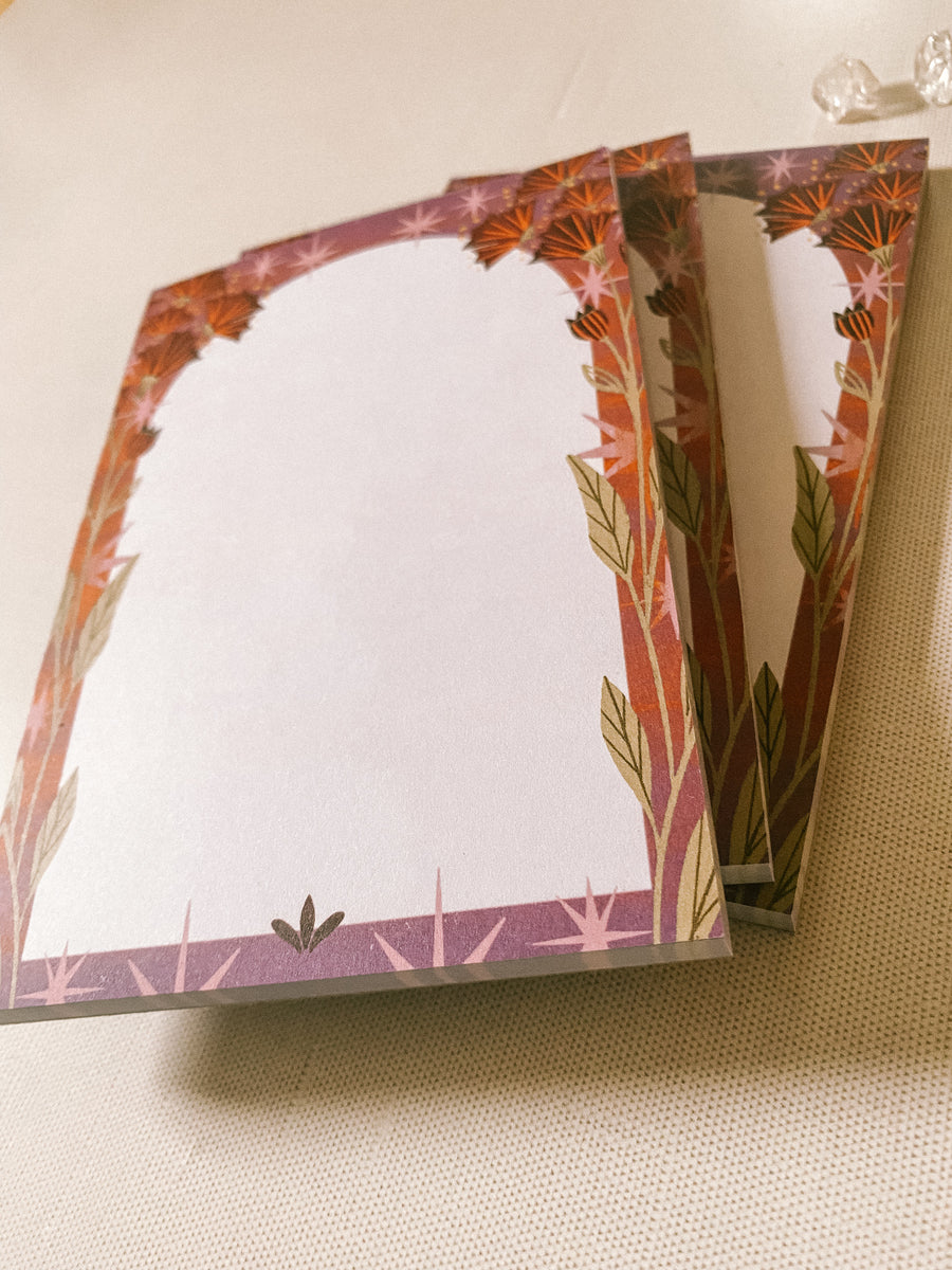 Poppy Field Notepad – Lantern Print Co.