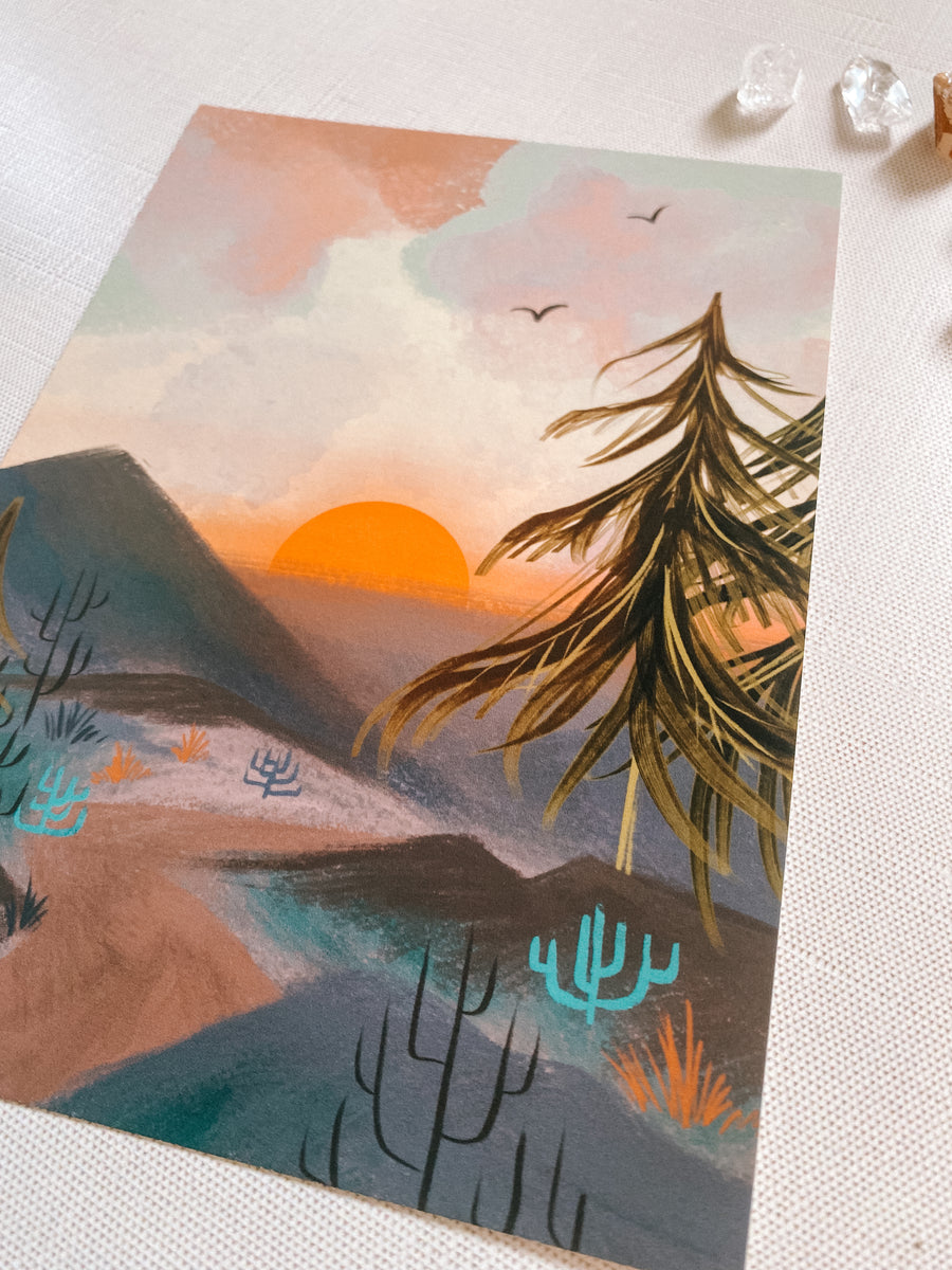 The Changing Horizon Art Print – Lantern Print Co.